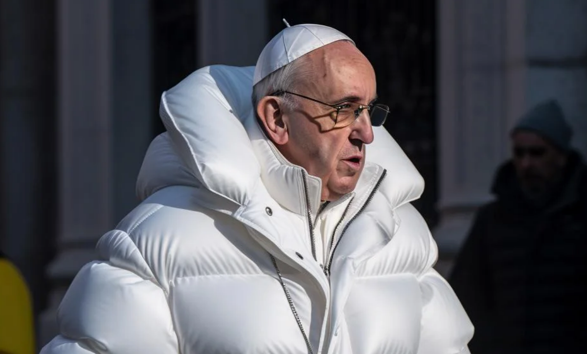 Puffer coat pope is faked AI art, and it won’t be the last