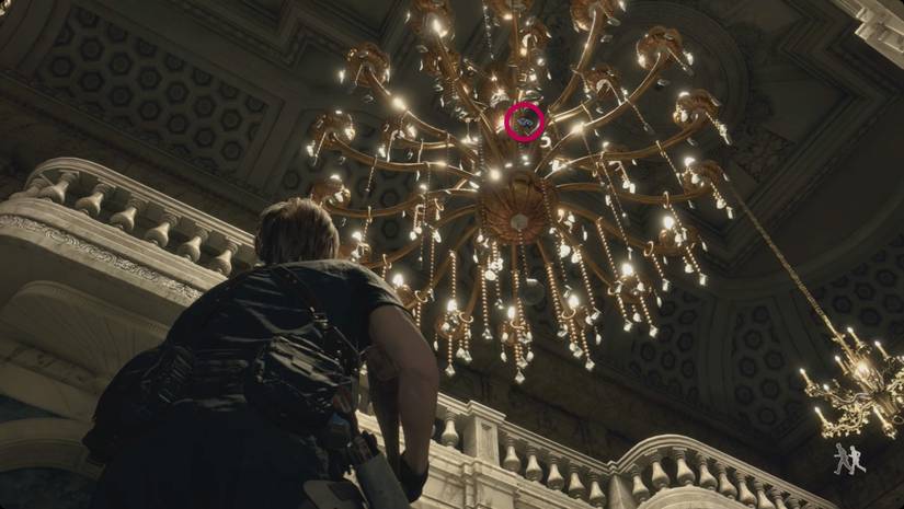 Chapter 9 guide (Grand Hall, Courtyard) in Resident Evil 4 remake
