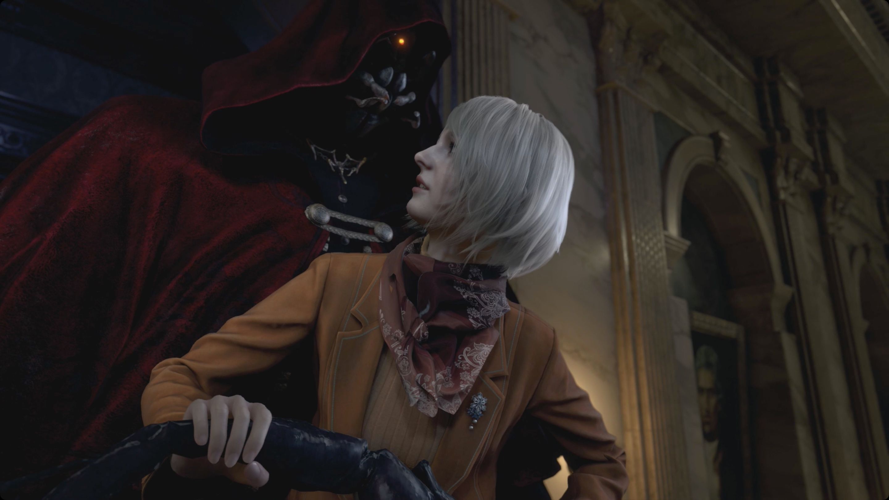 Chapter 9 guide (Grand Hall, Courtyard) in Resident Evil 4 remake