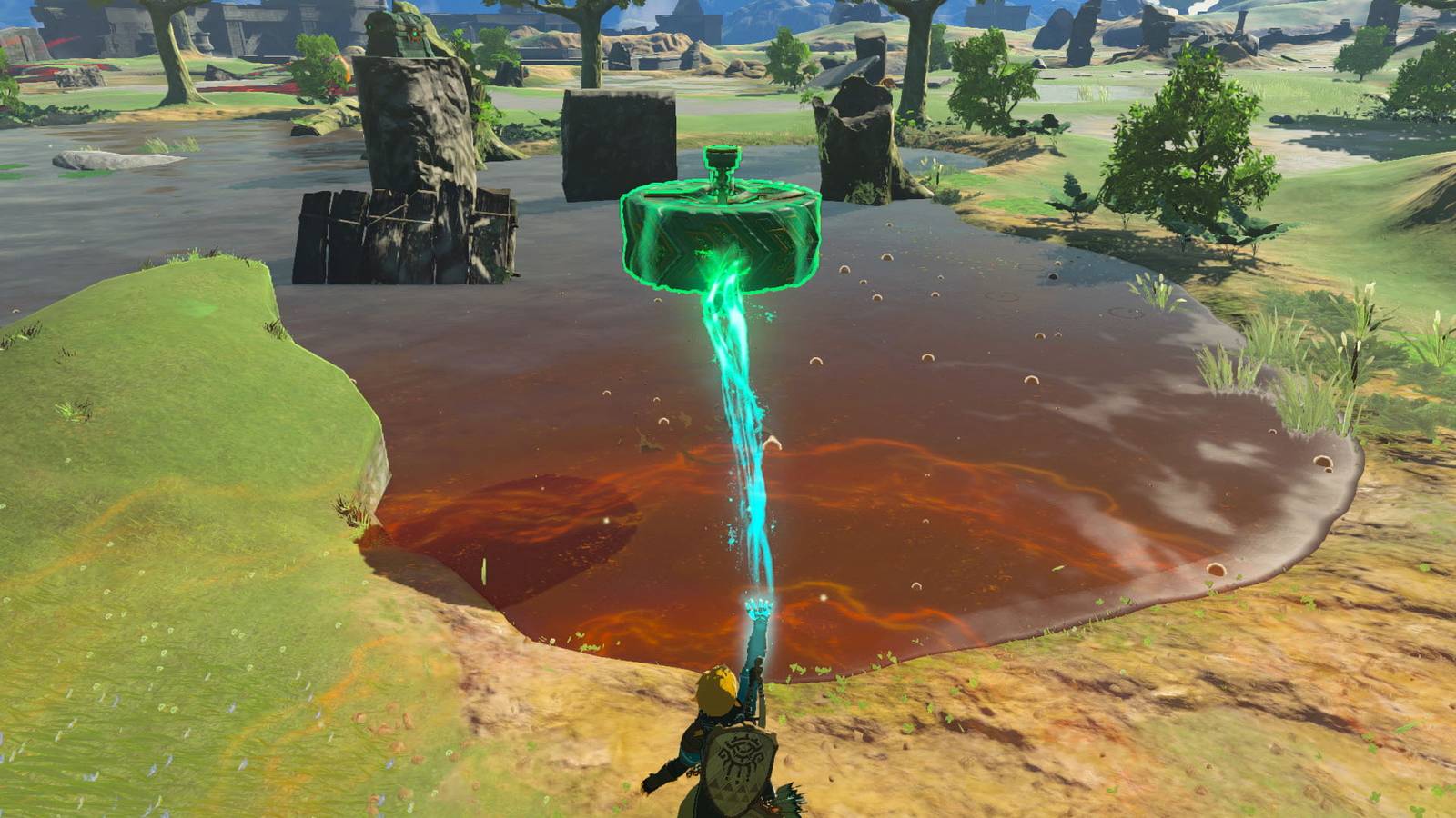 Link’s Ultrahand in Tears of the Kingdom honors a classic Nintendo toy