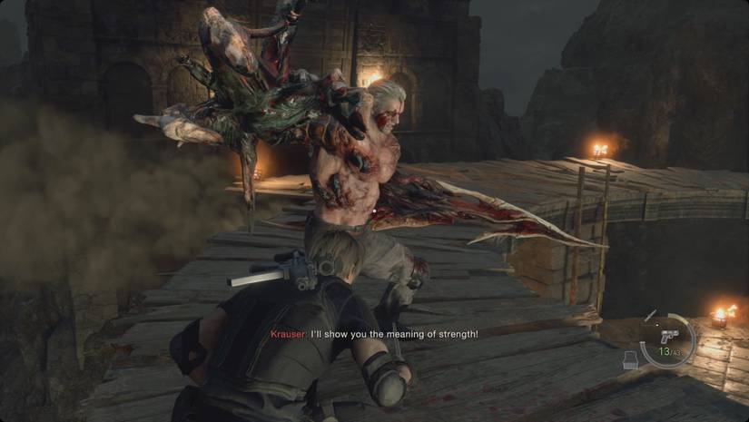 Chapter 13 guide (Cargo Depot, Krauser boss) in Resident Evil 4 remake