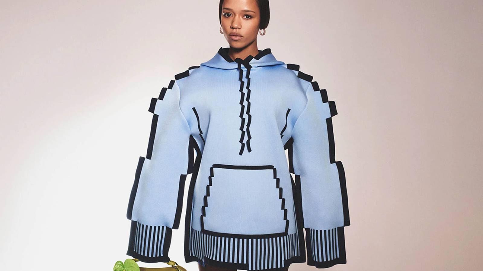 Loewe’s pixelated clothes are here, starting at $590