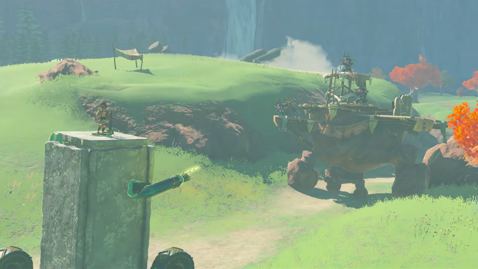 Link’s Zelda: Tears of the Kingdom Ultrahand machines know no bounds
