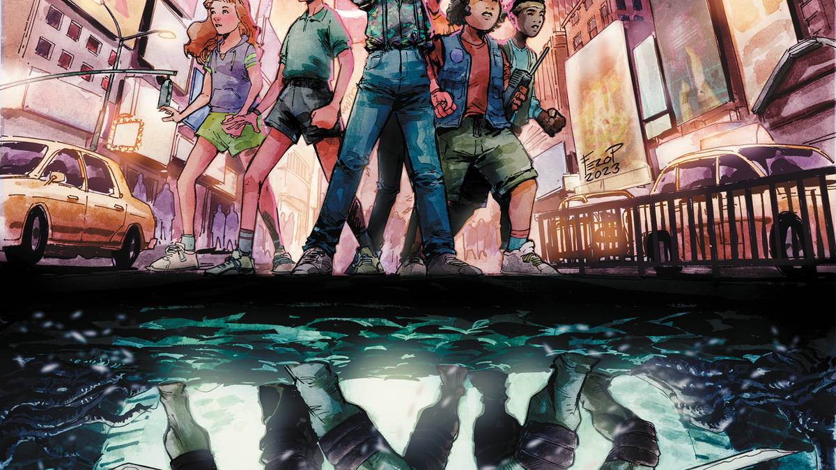A TMNT x Stranger Things crossover comic is coming in July