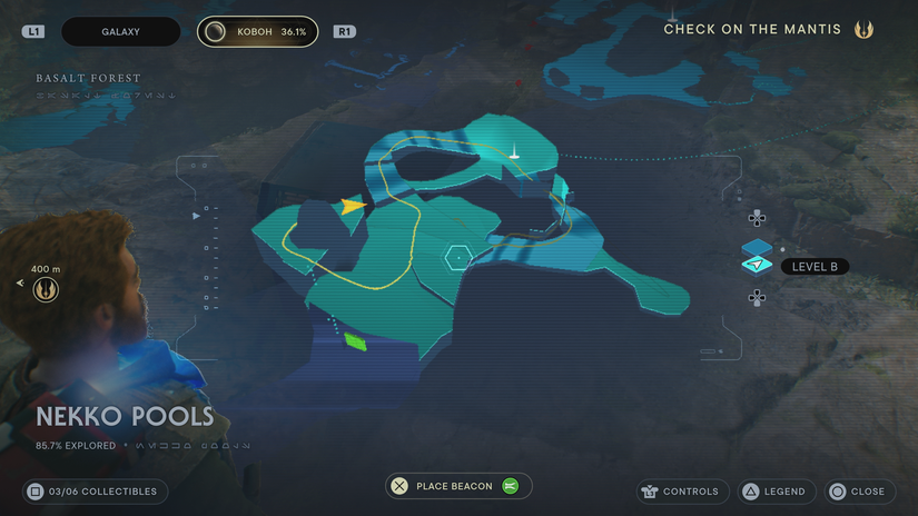 Star Wars Jedi: Survivor Koboh collectibles