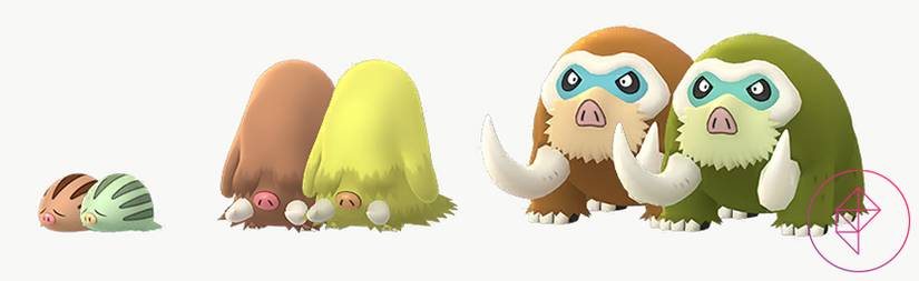mamoswine evolution level