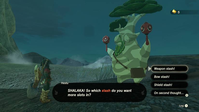 How to increase your inventory space in Zelda: Tears of the Kingdom