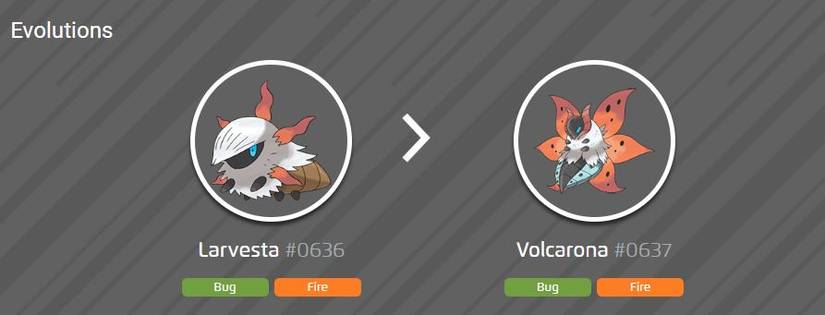 larvesta evolution level