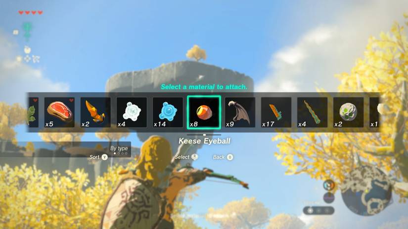 How to Fuse and Unfuse weapons and items in Zelda: Tears of the Kingdom