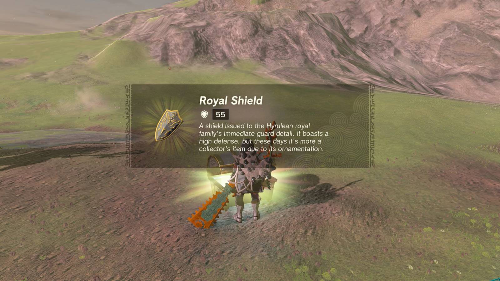 Best early game shield location in Zelda: Tears of the Kingdom