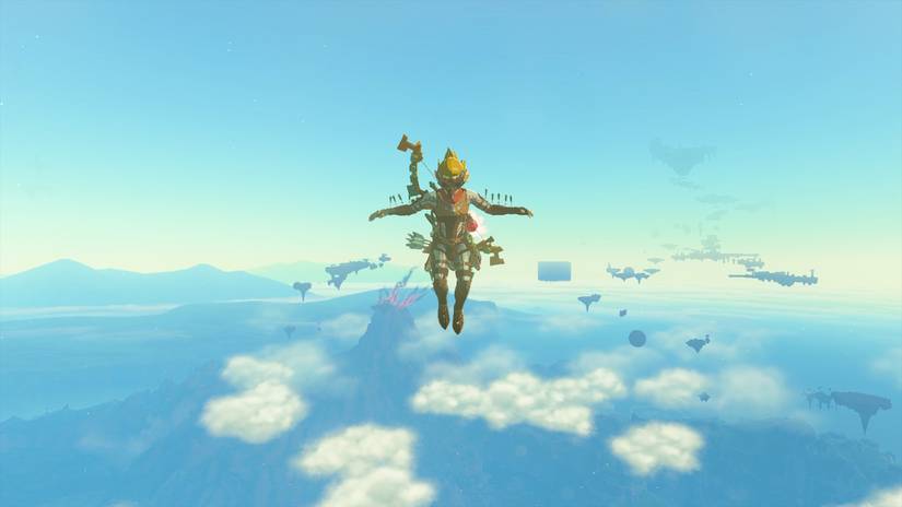 Glide Armor set locations in Zelda: Tears of the Kingdom