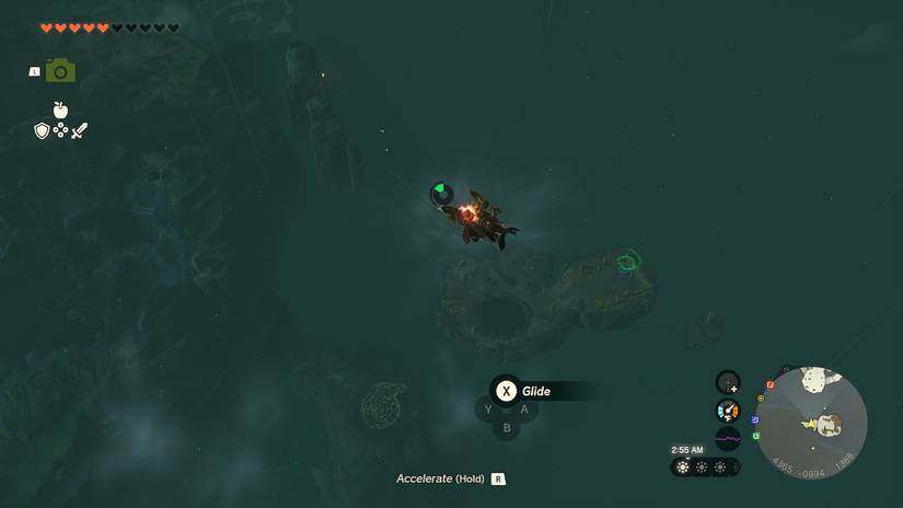 Glide Armor set locations in Zelda: Tears of the Kingdom