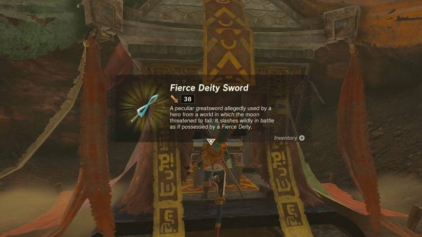 fierce deity sword