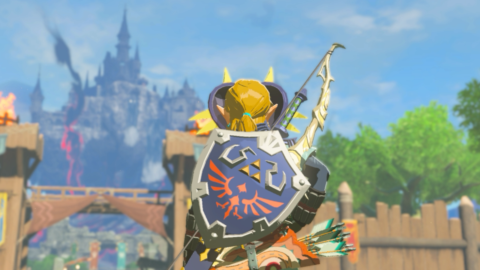 Hylian Shield location in Zelda: Tears of the Kingdom