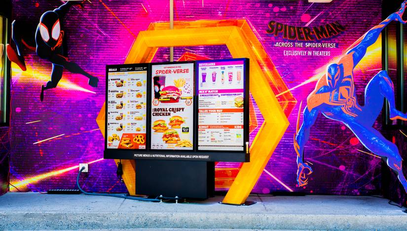 Taste-testing Burger King’s red, non-radioactive Spider-Verse Whopper