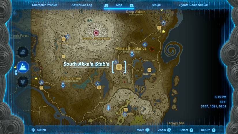 All Stable locations in Zelda: Tears of the Kingdom