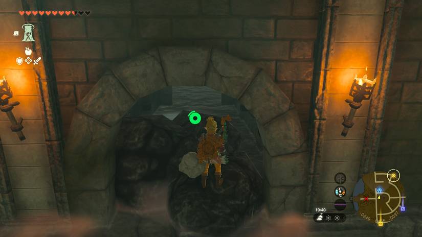 Royal Hidden Passage walkthrough for Soldier’s Armor set in Zelda TOTK