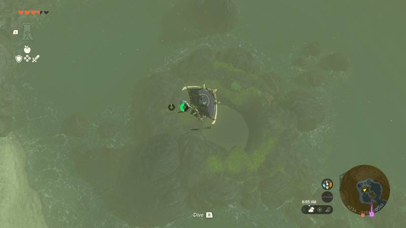 Rubber Armor set location in Zelda: TOTK