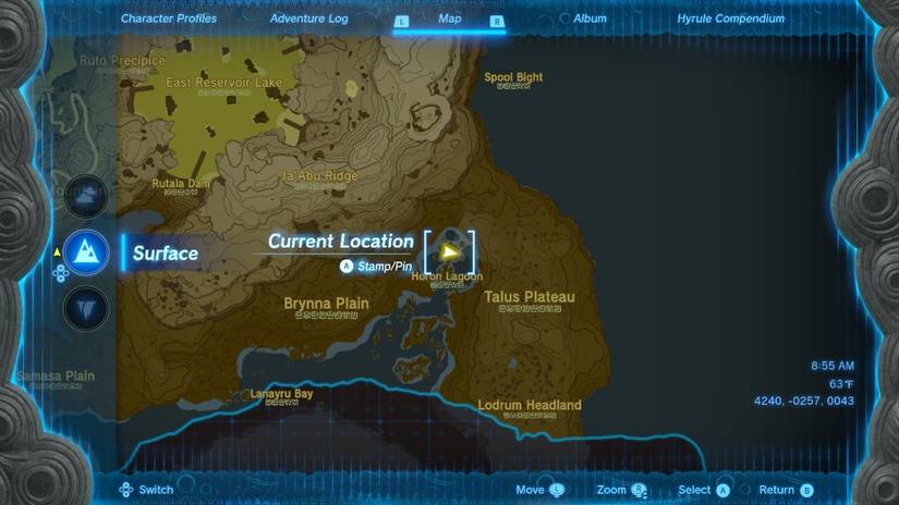 Rubber Armor set location in Zelda: TOTK