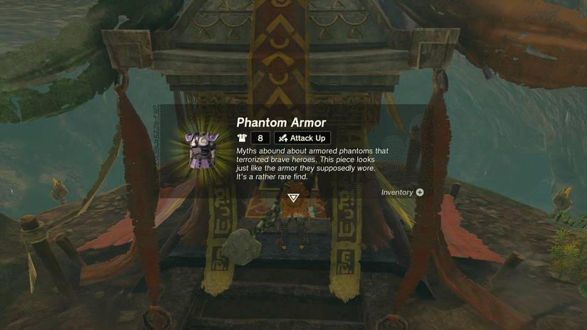 Phantom Armor location in Zelda: Tears of the Kingdom