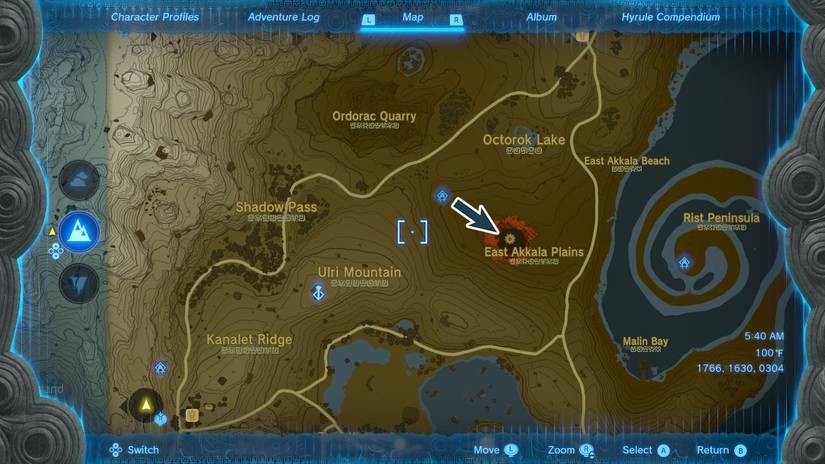 Twilight Armor location in Zelda: Tears of the Kingdom
