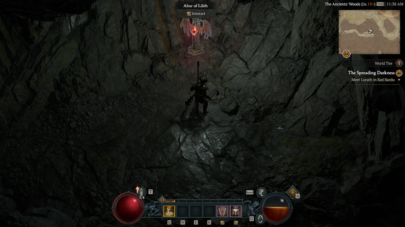 All Scosglen Altar of Lilith locations and map in Diablo 4