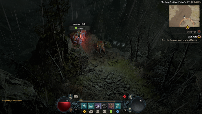 All Scosglen Altar of Lilith locations and map in Diablo 4