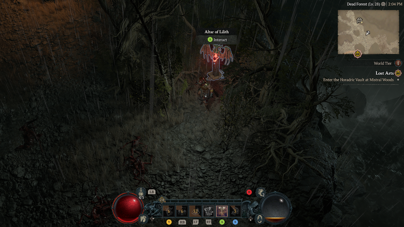 All Scosglen Altar of Lilith locations and map in Diablo 4