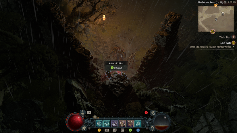 All Scosglen Altar of Lilith locations and map in Diablo 4