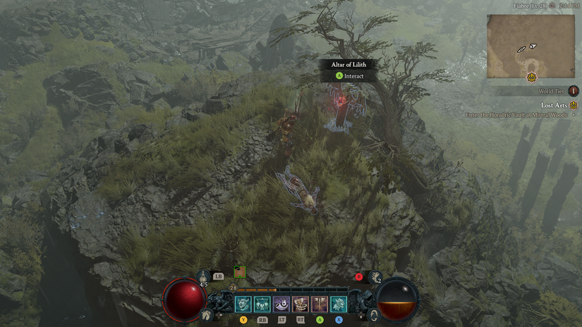 All Scosglen Altar of Lilith locations and map in Diablo 4