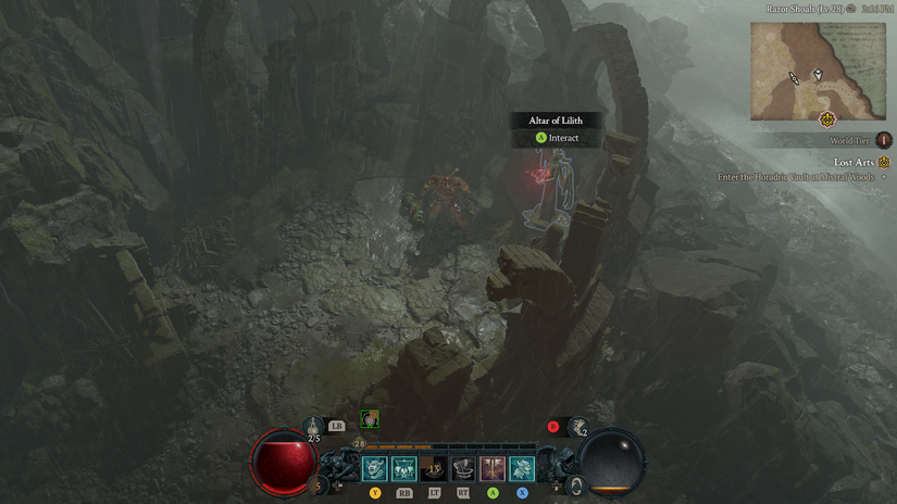 All Scosglen Altar of Lilith locations and map in Diablo 4
