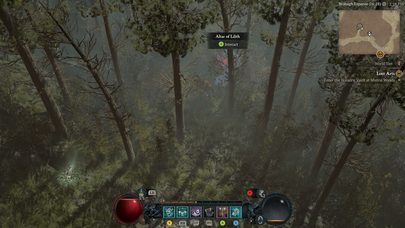 All Scosglen Altar of Lilith locations and map in Diablo 4