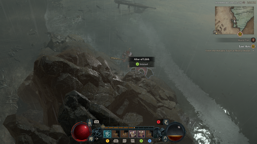 All Scosglen Altar of Lilith locations and map in Diablo 4