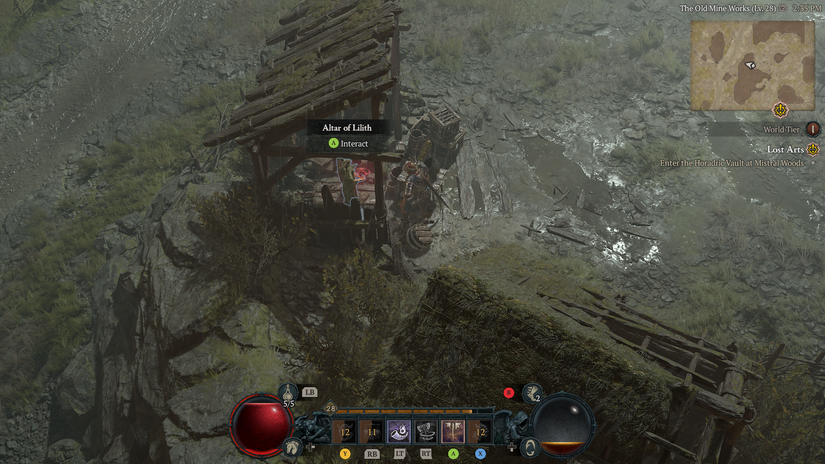 All Scosglen Altar of Lilith locations and map in Diablo 4