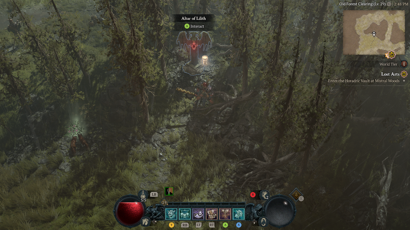 All Scosglen Altar of Lilith locations and map in Diablo 4