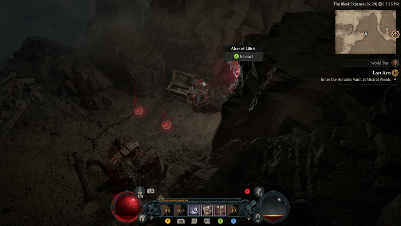 All Dry Steppes Altar of Lilith locations and map in Diablo 4