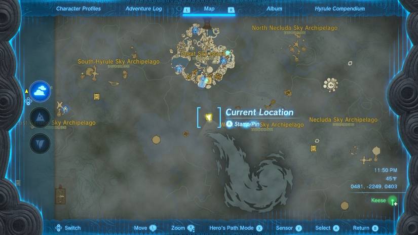 ‘Messages from an Ancient Era’ stone tablet locations in Zelda: TOTK