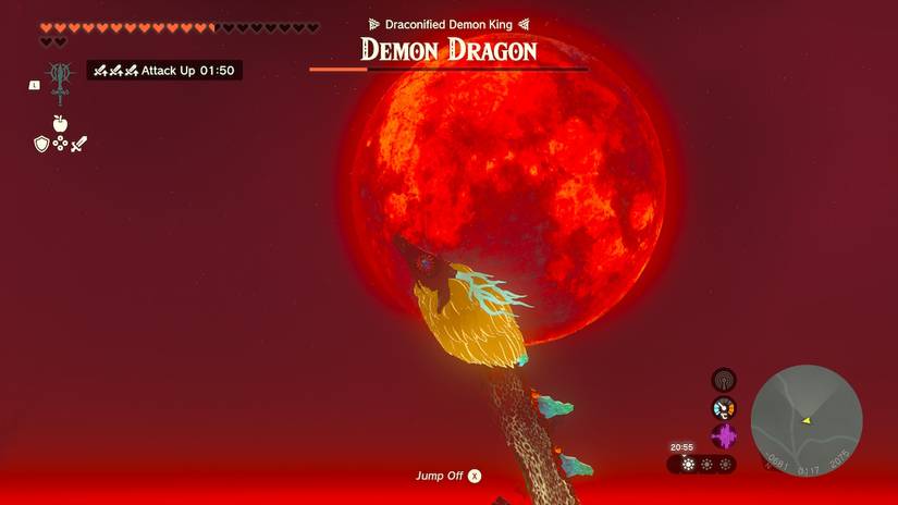 Demon King Ganondorf, Demon Dragon final boss fight guide in Zelda TOTK