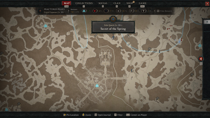 Secret of the Spring walkthrough in Diablo 4