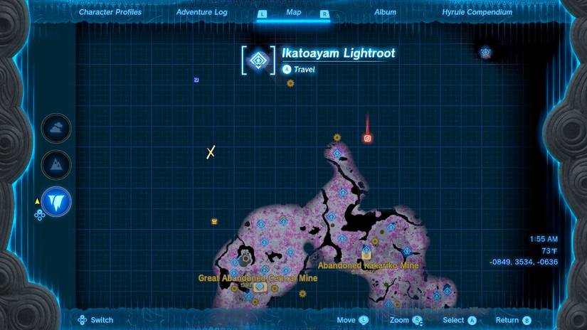 Evil Spirit Armor location in Zelda: Tears of the Kingdom