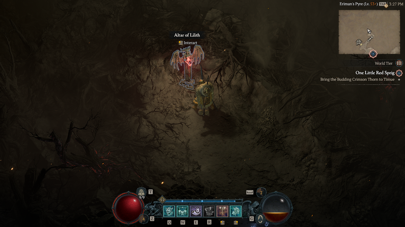 All Hawezar Altar of Lilith locations and map in Diablo 4