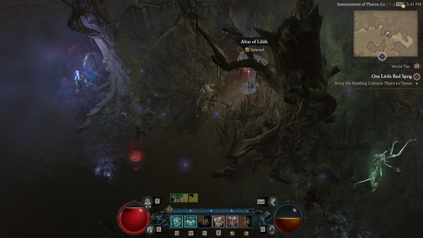All Hawezar Altar of Lilith locations and map in Diablo 4