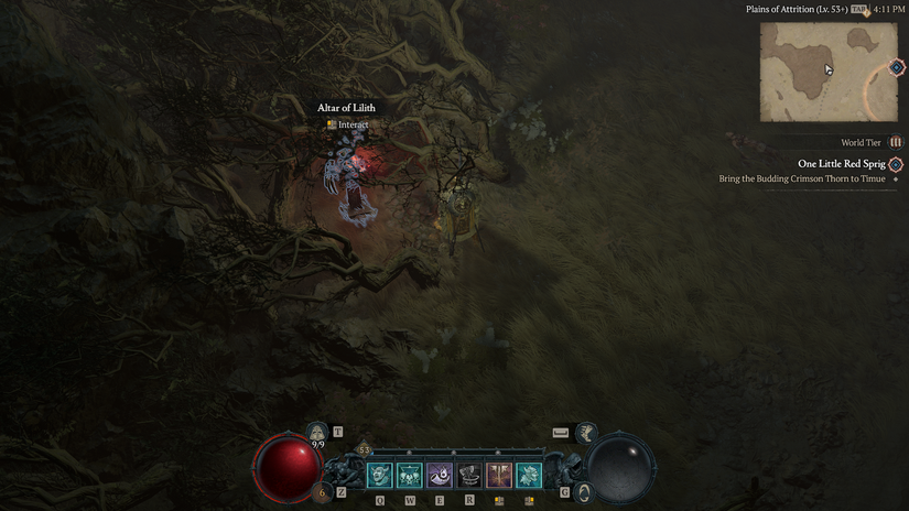 All Hawezar Altar of Lilith locations and map in Diablo 4