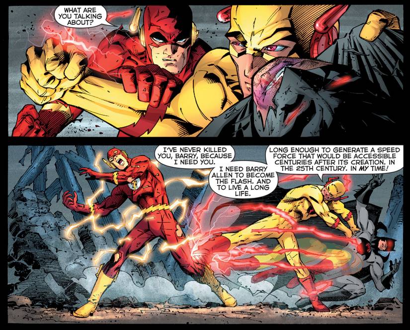batman kills reverse flash