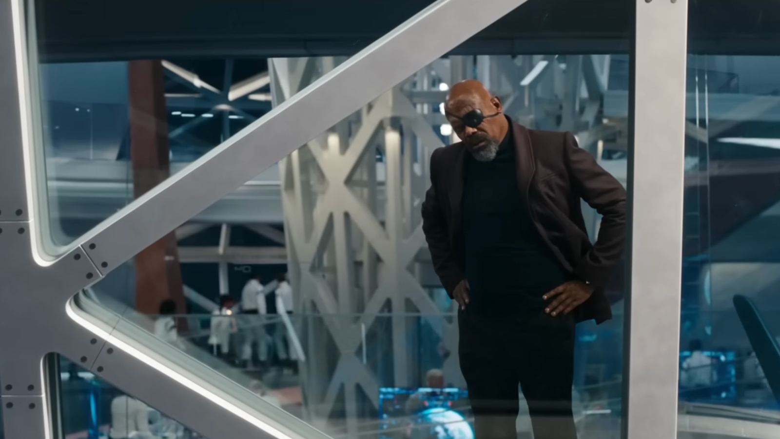 In Marvel’s Secret Invasion, what is SABER, Nick Fury’s space station?