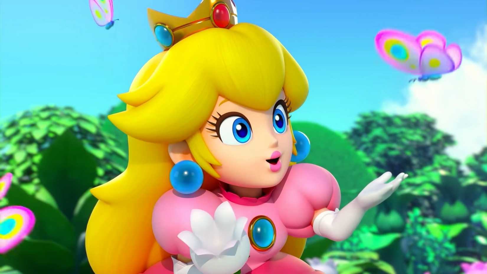 Watch Princess Peach and Bowser run for President
