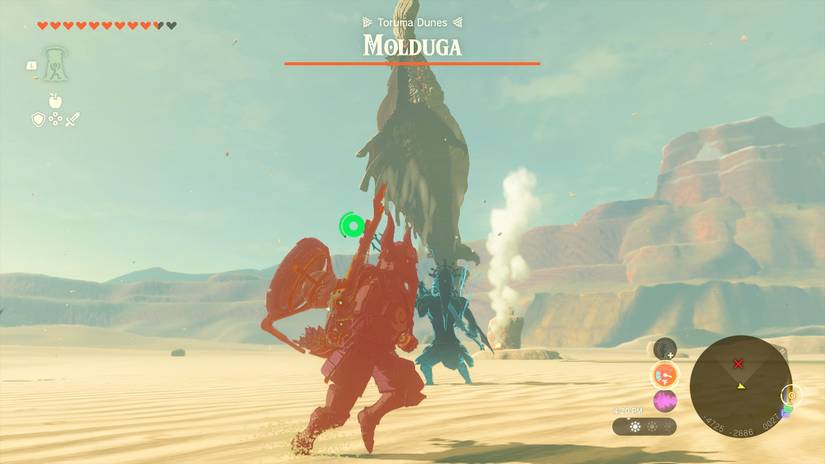 How to defeat Molduga in Zelda: Tears of the Kingdom