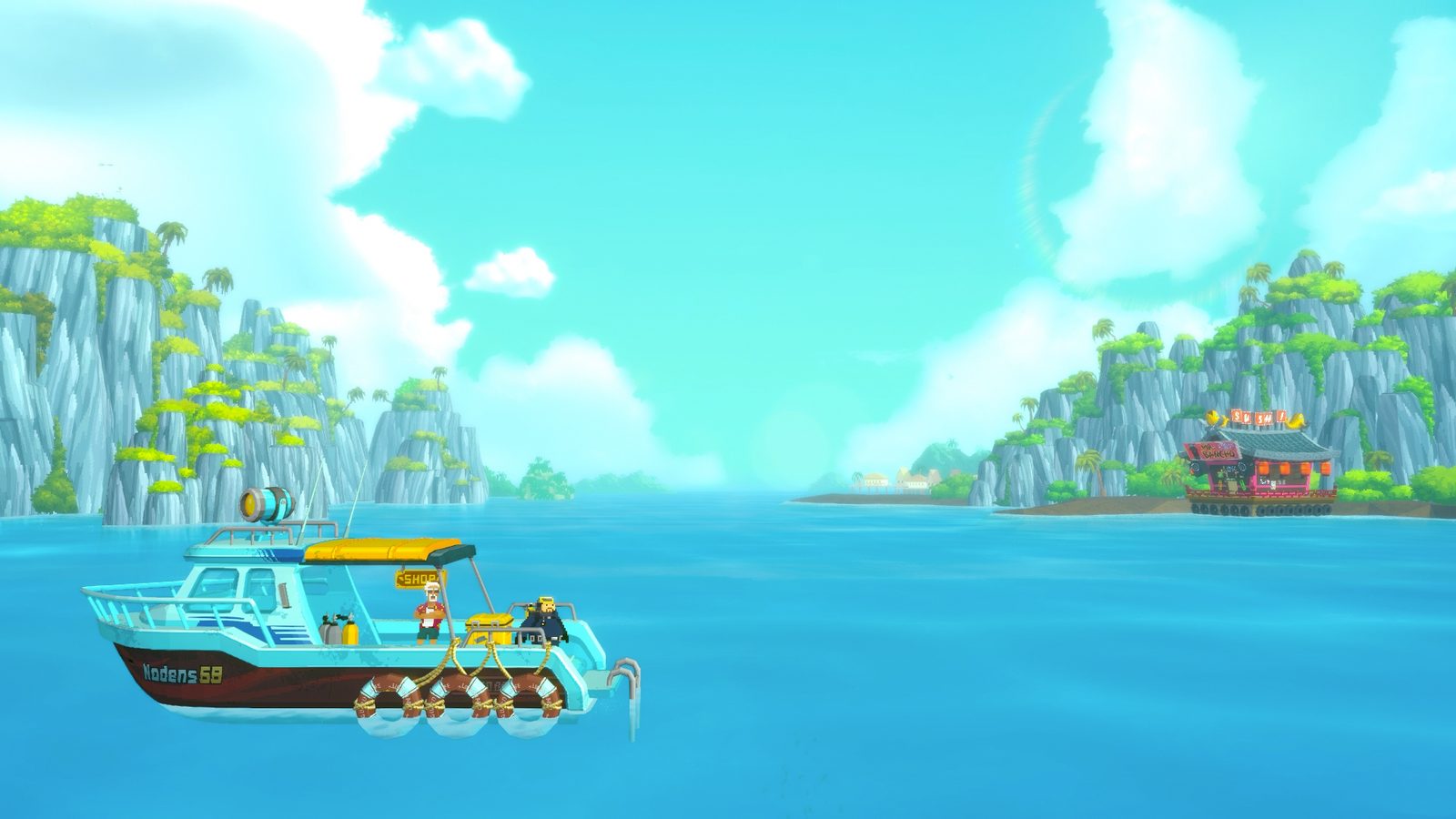 Dave the Diver is a chaotic, impressive management sim dream