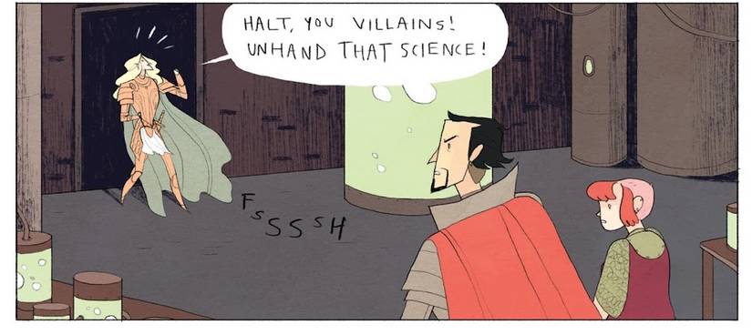 Nimona the movie loses a lot by nerfing the comic’s best relationship