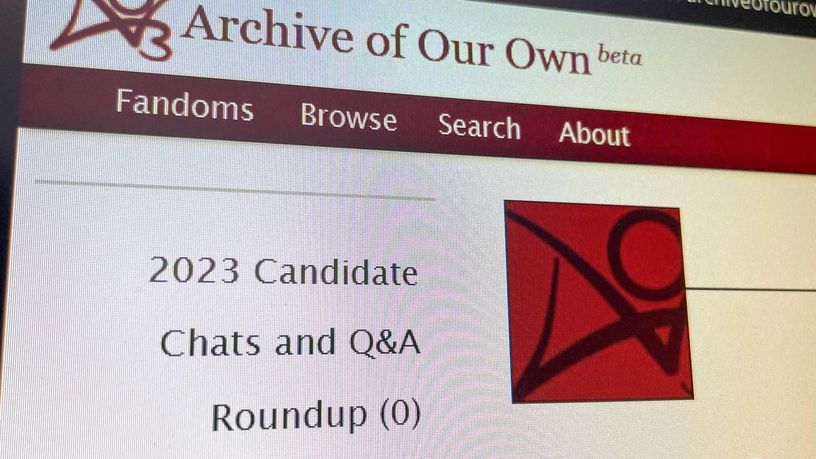 Archive of Our Own (AO3) is down due to a DDoS attack